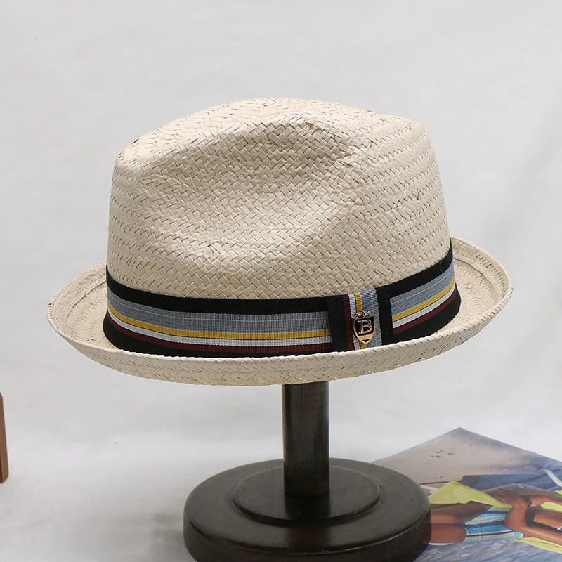 Eight-point Straw Hand-knitted Hat New Traveling And Shopping Small Hat ...