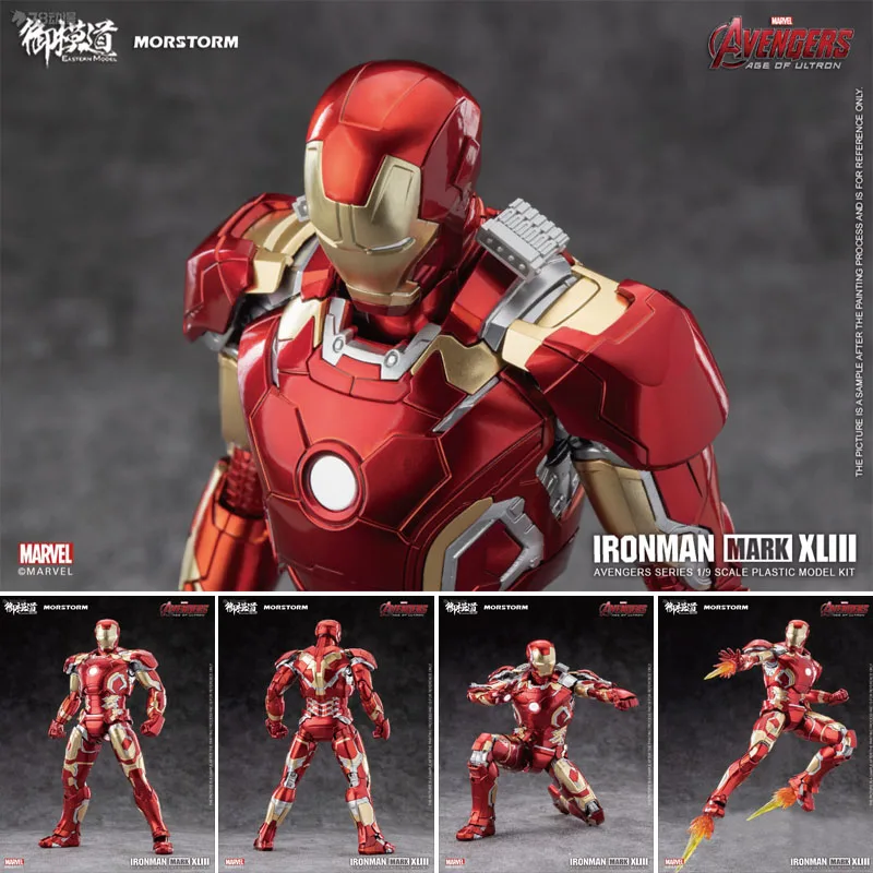 E-MODEL-Original-Model-Kit-Iron-Man-MK43-1-9-EX-Edition-Anime-Action ...