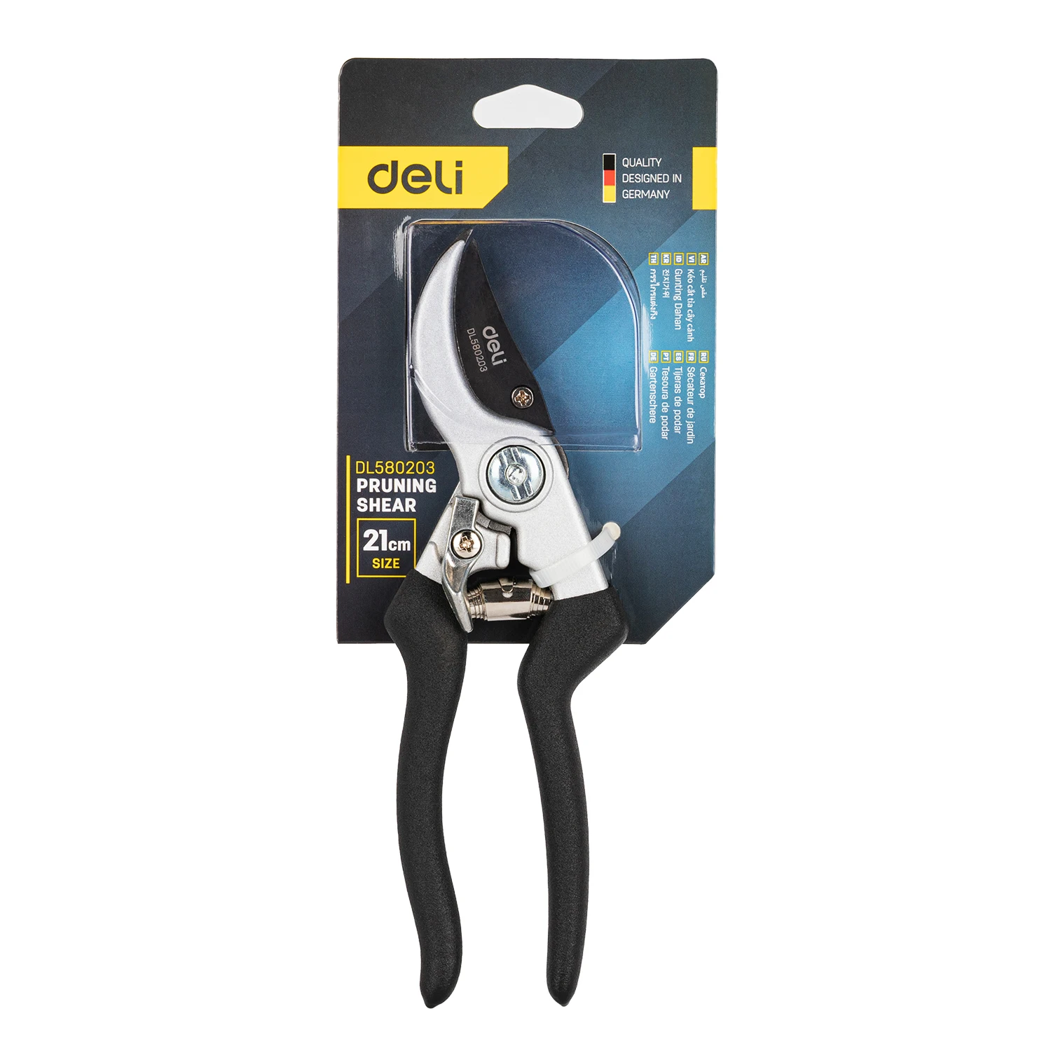 Deli 8,5 Zoll Garten Schere Professionelle Sharp Bypass Beschneiden ...