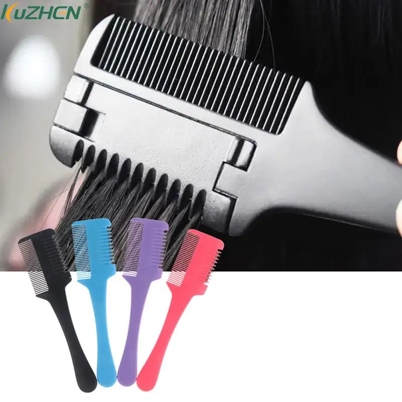 1Pcs-Hair-Cutting-Combs-Razor-Comb-With-Blade-Comb-Hair-Razor-Cutting ...