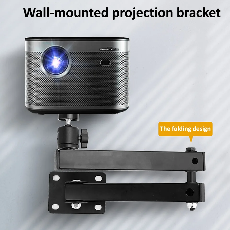 Projector-Ceiling-Mount-Bracket-Multi-angle-Adjustable-Foldable-Wall ...