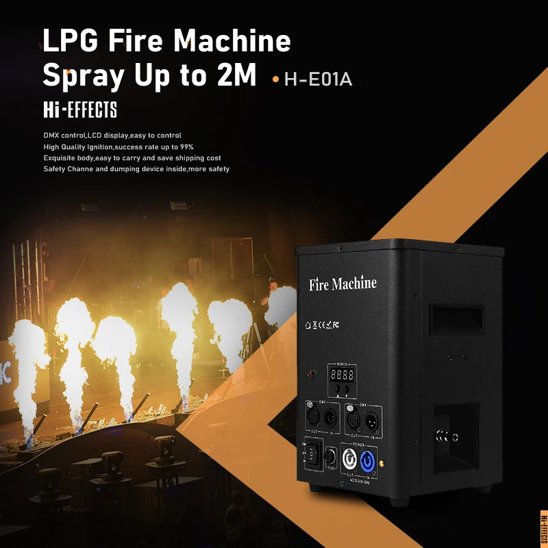 LPG-Dmx-Flame-Fire-Machine-Stage-Flamethrower-Ignition-Work-With-Gas ...