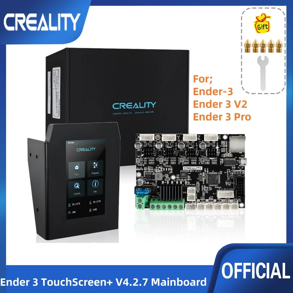 Creality-Ender-3-Touchscreen-Kit-4-3-Inch-LCD-Display-with-V4-2-7 ...