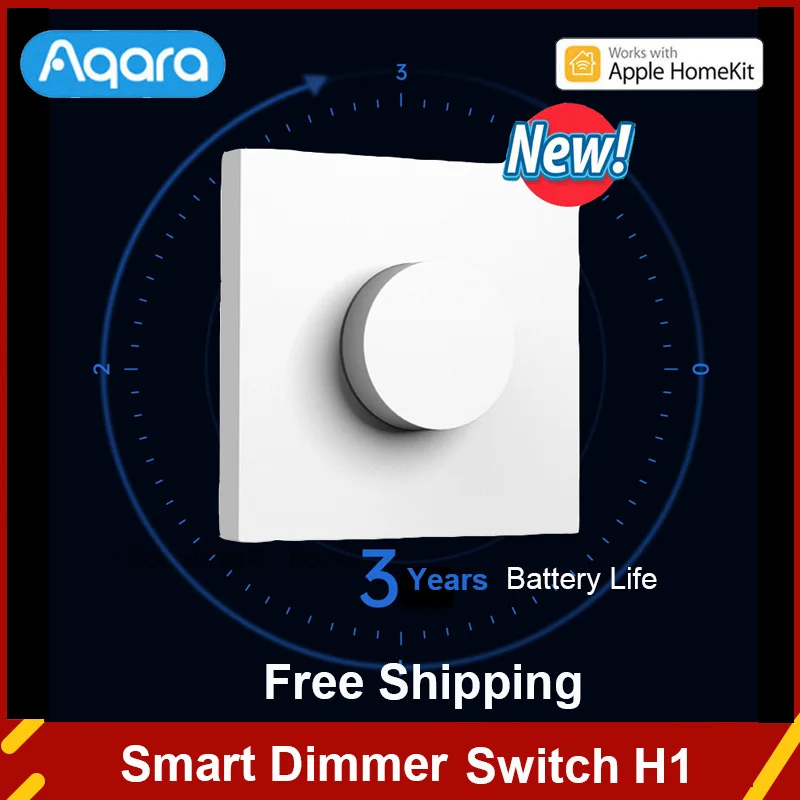 Aqara-Smart-Dimmer-Switch-H1-Wireless-Rotary-Switch-Intelligent ...
