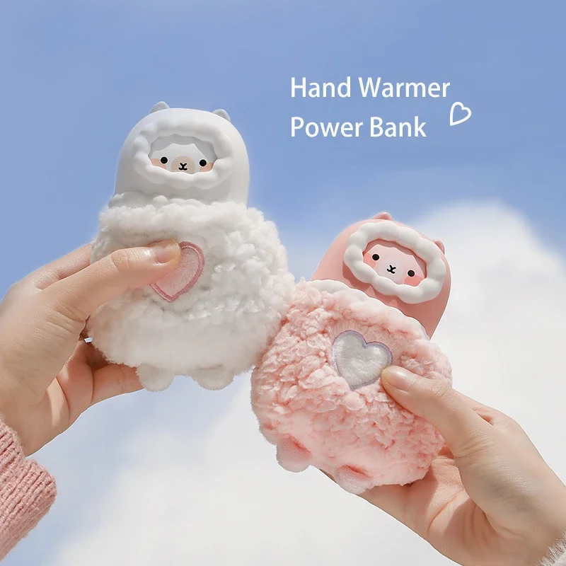 Hand-Warmer-Winter-Mini-Cute-Heater-Alpaca-Hand-Warmer-Power-Bank-Two ...
