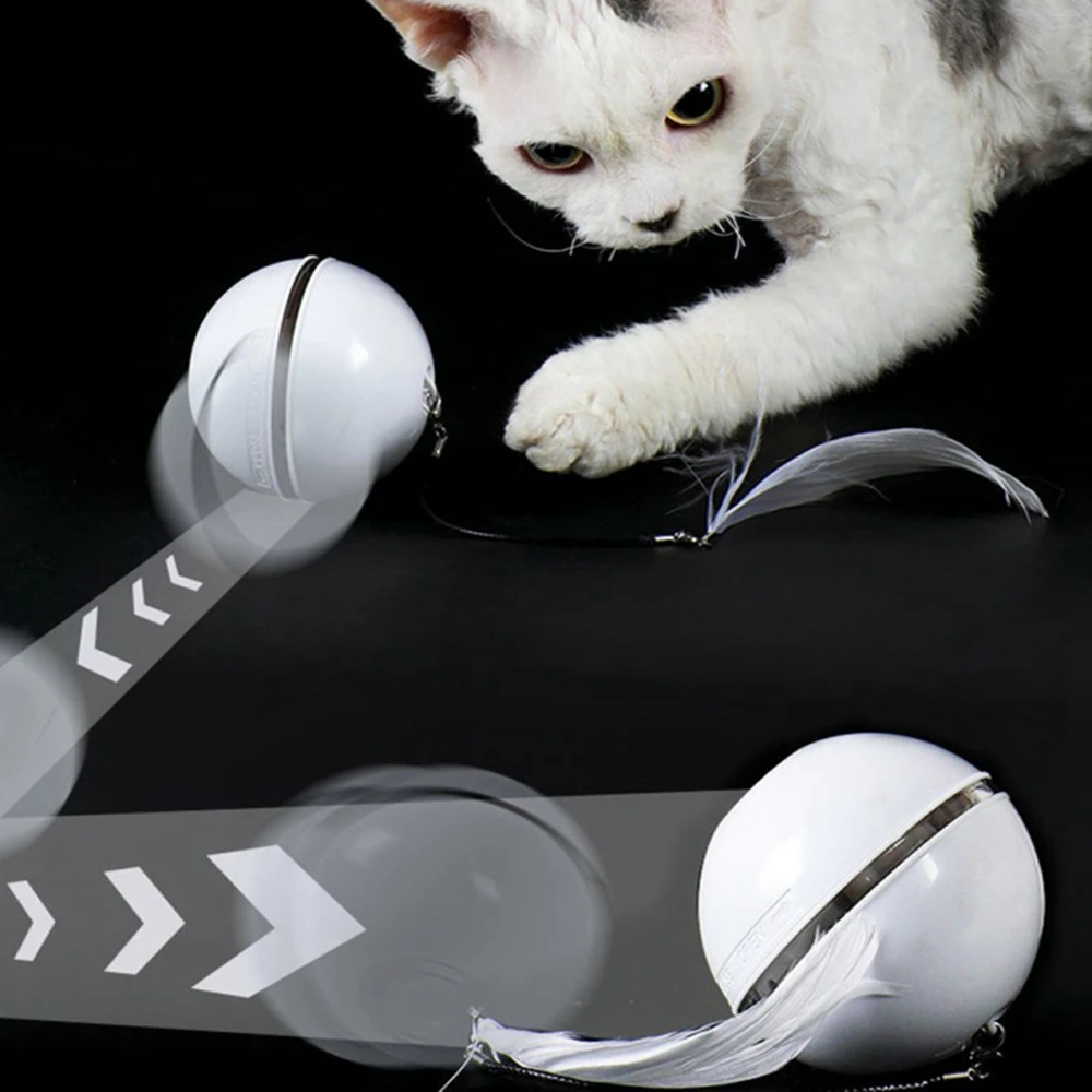 Smart-Interactive-Cat-Toys-Self-Rotating-Ball-Automatic-Rotation-Ball ...