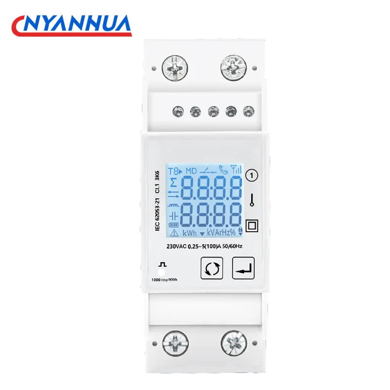 100A-Multifunctional-Single-Phase-Energy-Meter-230V-With-RS485-MODBUS ...