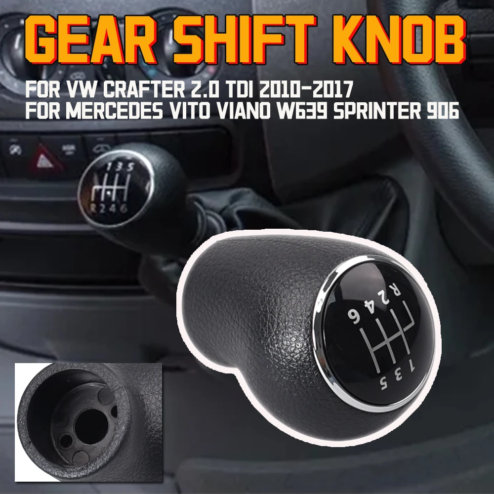 6-Speed-Manual-Car-Shift-Gear-Stick-Knob-Lever-For-VW-Crafter-2-0-TDI ...