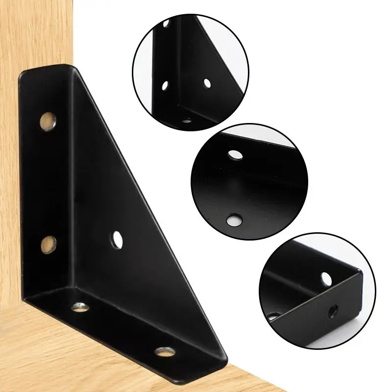 4PCS-CORNER-REINFORCEMENT-TRIANGLE-FASTENER-Heavy-Protector-Right ...