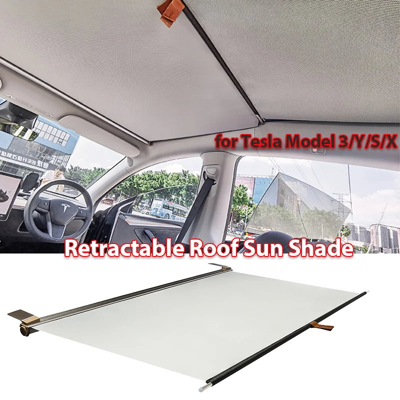 for-Tesla-Model-3-Y-S-X-Glass-Roof-Sun-Shade-Retractable-Sunshade-Sun ...