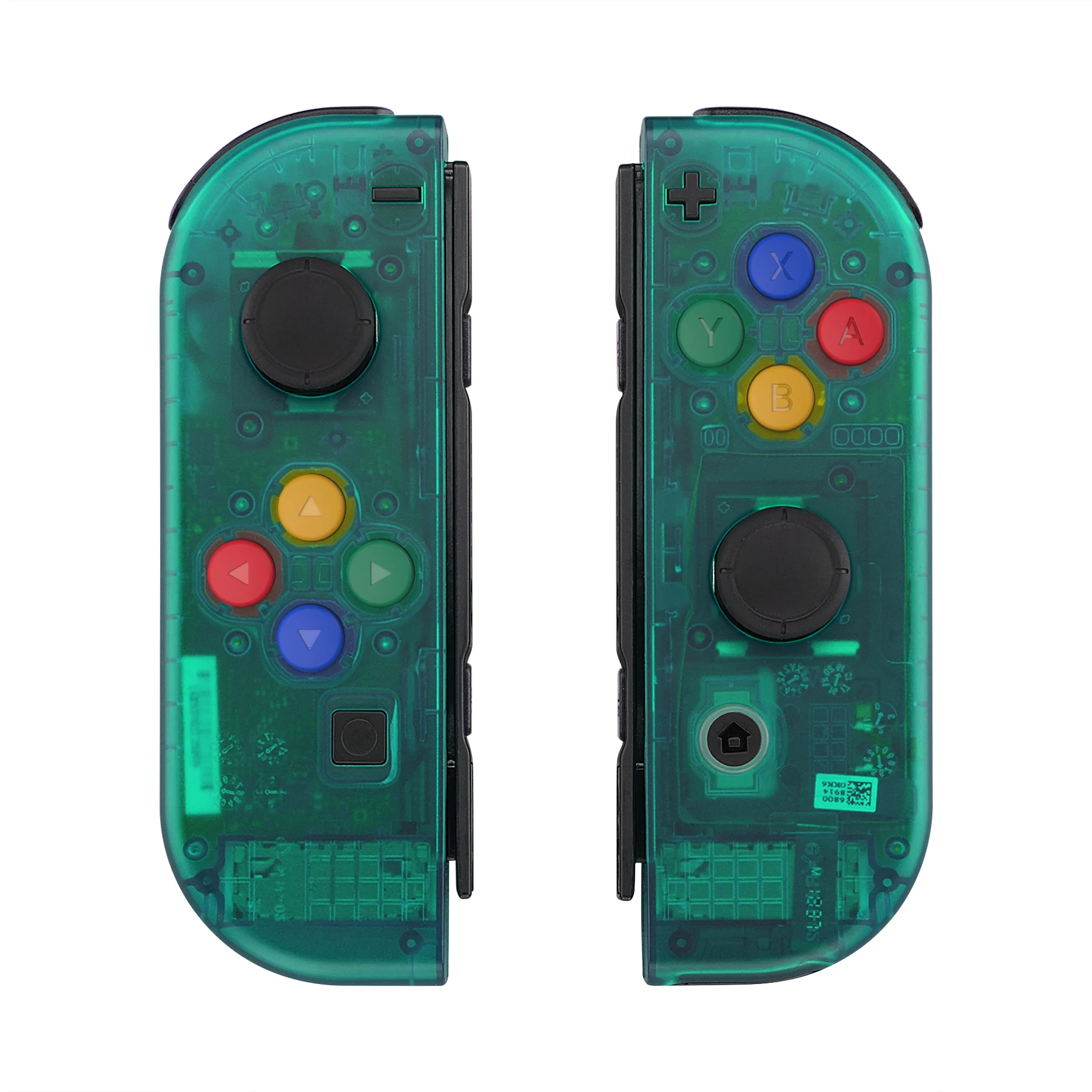 Extremerate Emerald Green Joycon Handheld Controller Housing With Full ...