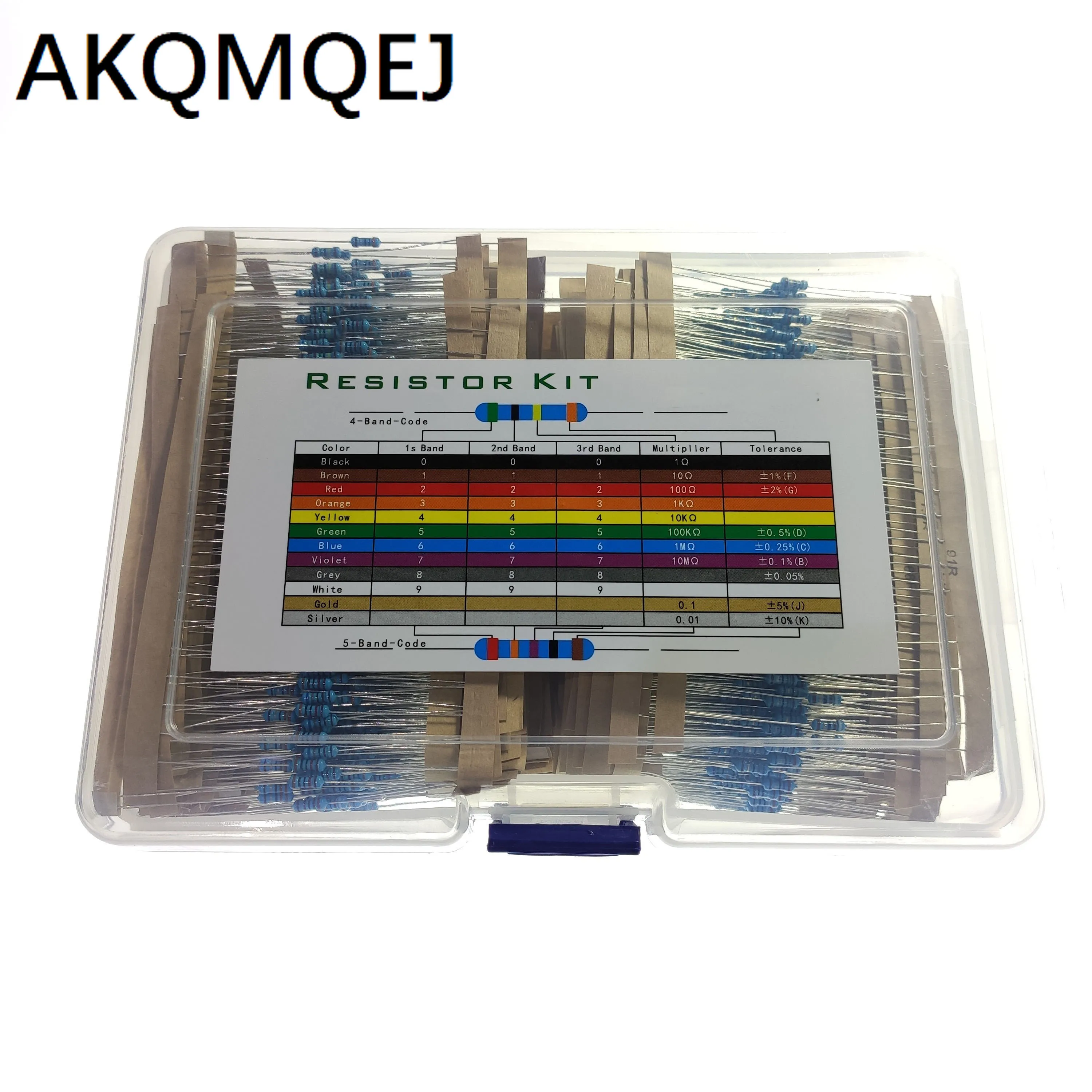 resistance-2600pcs-130-Values-1-4W-0-25W-1-Metal-Film-Resistors ...