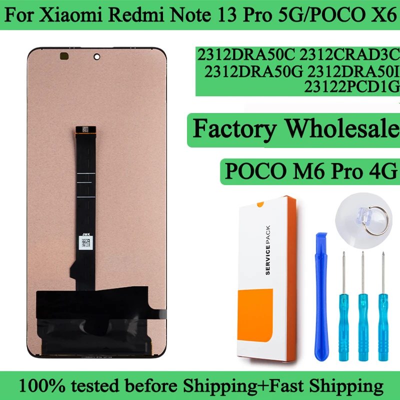 2312DRA50C-Premium-Lcd-For-Xiaomi-Redmi-Note-13-Pro-5G-Display-POCO-X6 ...