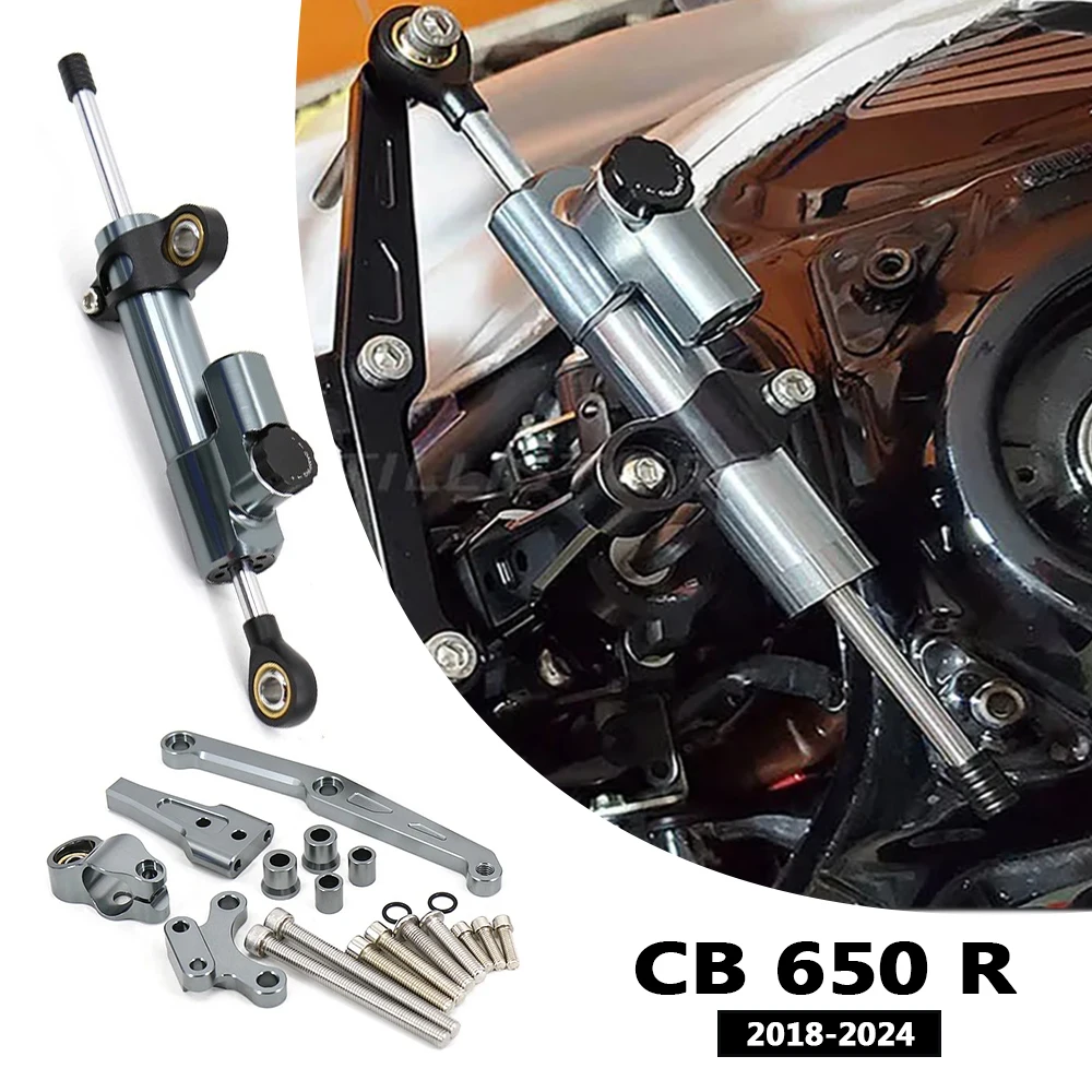 For Honda CB650R cb650r 2018-2024 Motorcycle Steering Damper Stabilizer ...