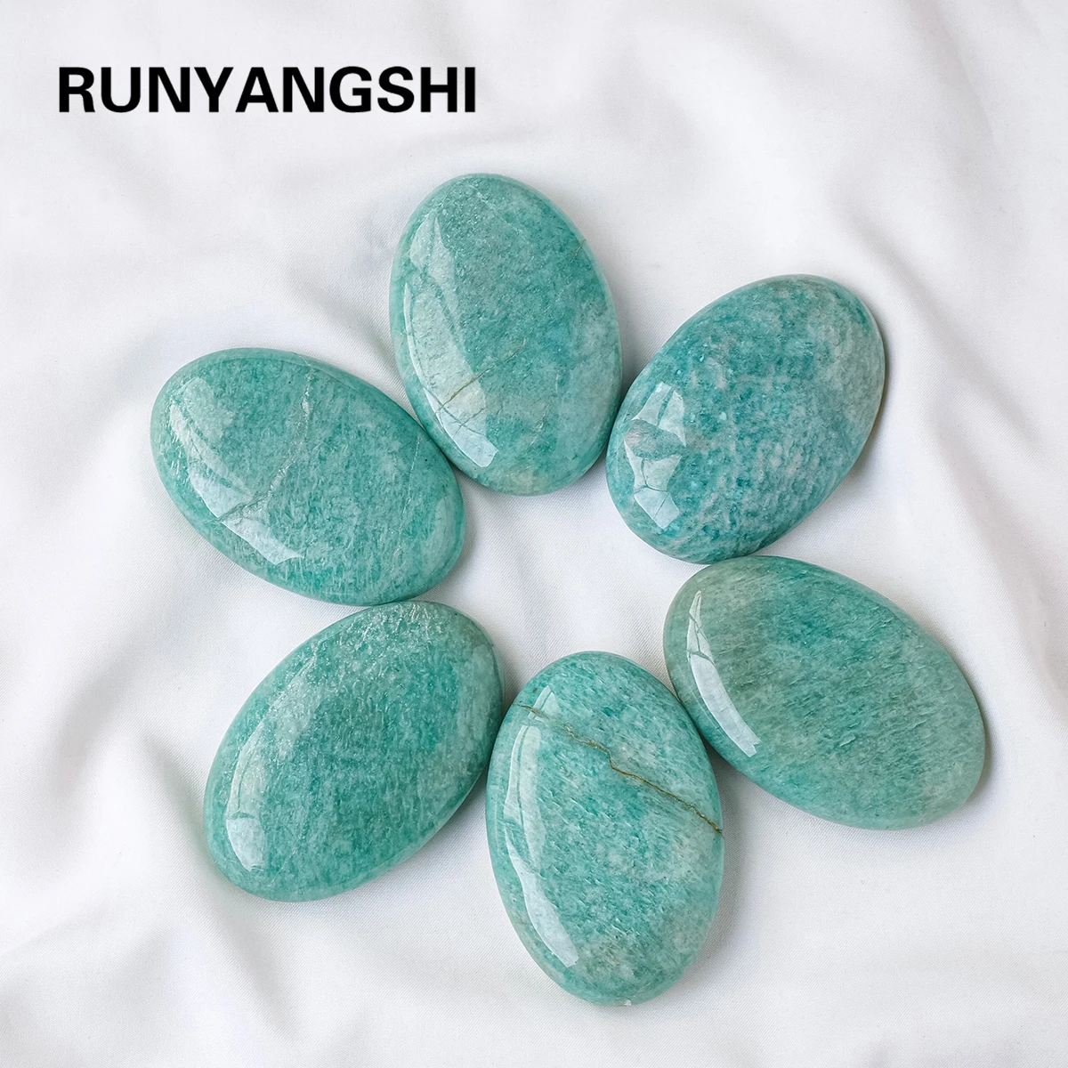 Natural-Crystal-Amazonite-Palm-Stone-Reiki-Healing-Oval-Pocket-Palm ...