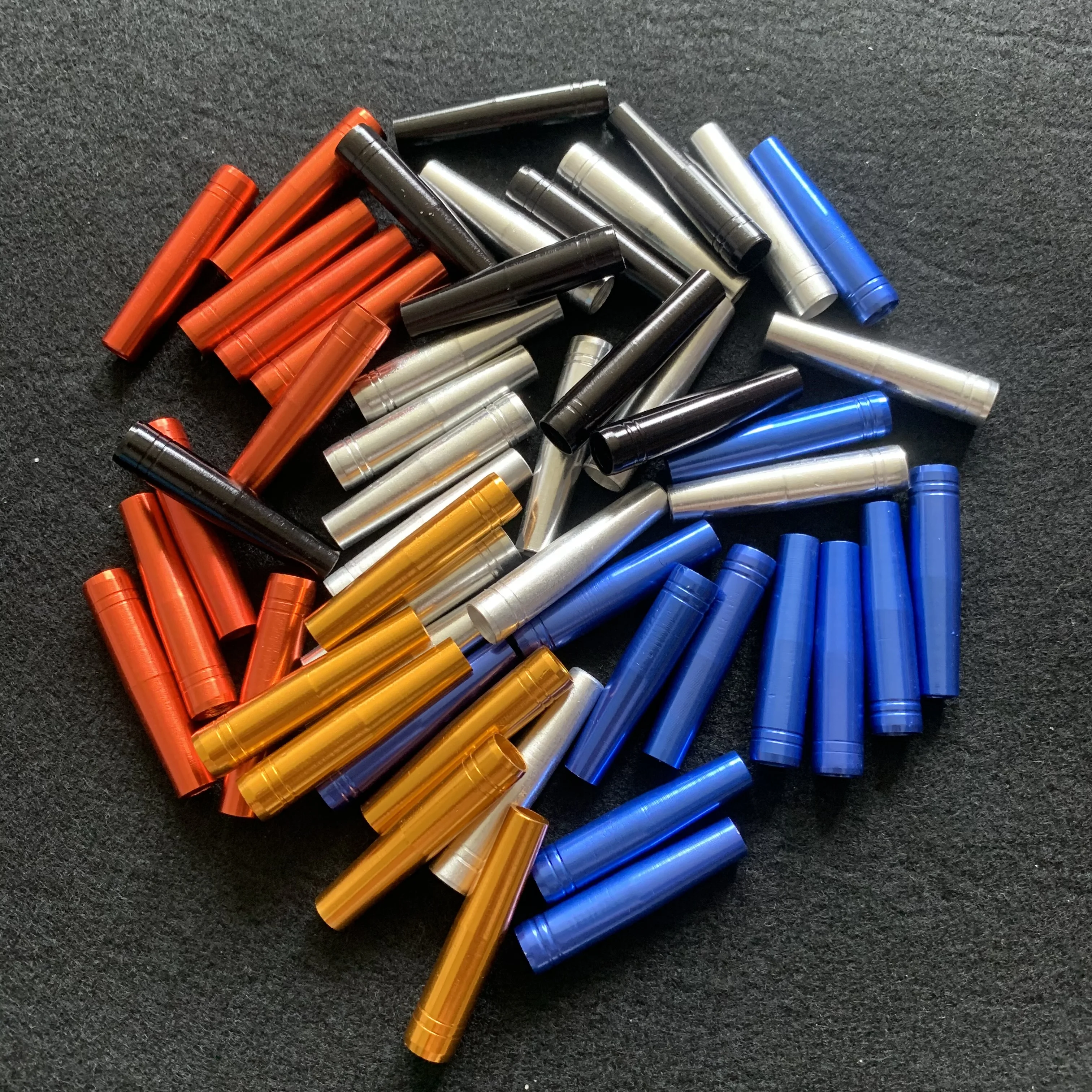 6-12pcs-Archery-Connect-Arrowhead-Aluminium-Arrow-Insert-OD-8mm-Wooden ...