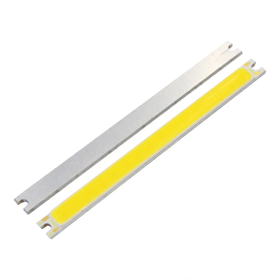 AMPOULE LED,COB USB Dimmer-Warm White 3000K--Puce LED COB 100x8mm, 3V 3.7V 5V, 2W, couleur blanc ...