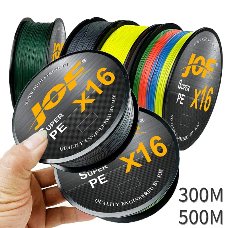 Jof-marca-16-fios-300-500m-pe-linha-de-pesca-tran-ada-25-161lb ...