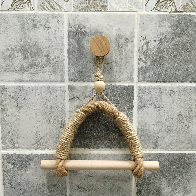 Antique Towel Rope Home Hotel Bathroom Decoration Paper Towel Rack ...