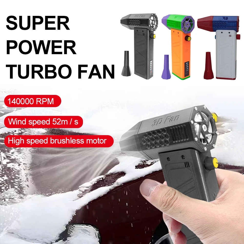 3nd-Generation-X3-Violent-Blower-Handheld-Brushless-Motor-Mini-Turbo ...