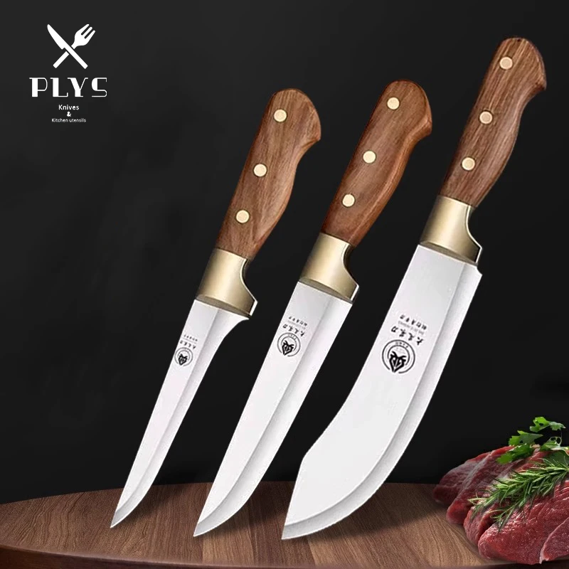 PLYS-Kitchen-Knife-Set-Stainless-Steel-Commercial-Boning-Knife-Super ...