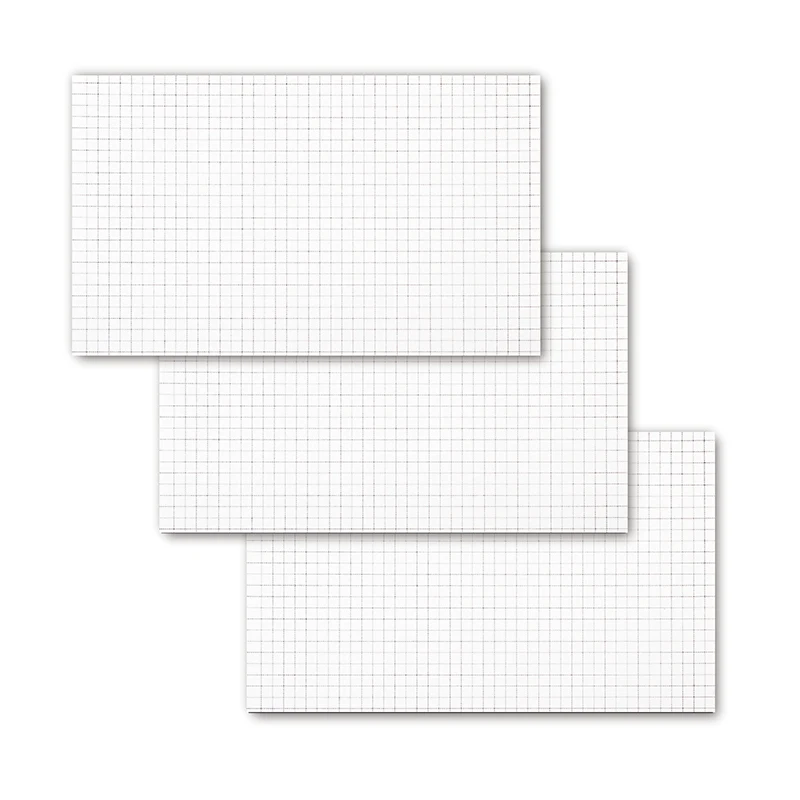 50Sheets/Set Index Card 3''x5'' DIY Profile-paper Study Note Office ...