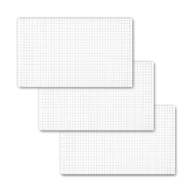 50Sheets/Set Index Card 3''x5'' DIY Profile paper Study Note Office ...