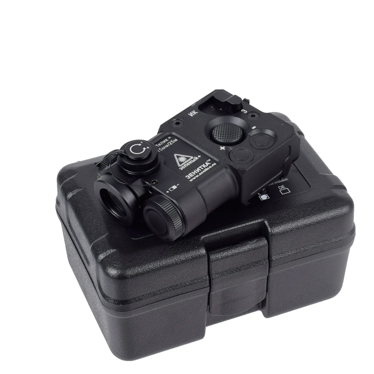 PERST 4 Aiming PEQ 15 Green IR Laser Scope Airsoft Tactical reset to ...