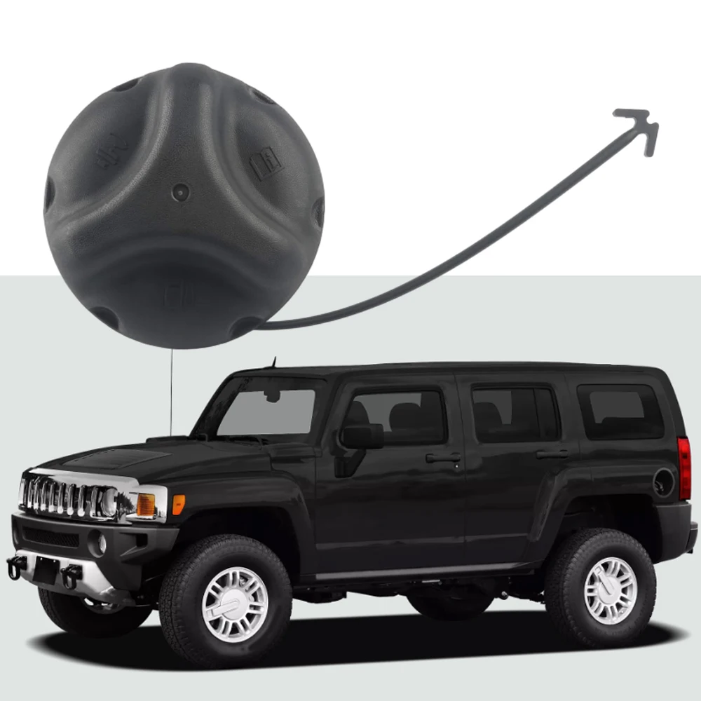 Fuel Tank Cover Cap Gas Fuel Cap Filler Cover for Hummer 2004 2005 2006 ...