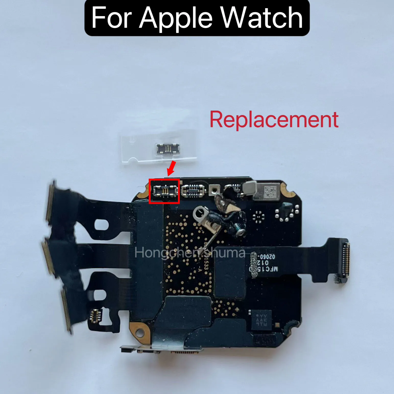Battery-FPC-Connector-Contact-For-Apple-Watch-Series-4-5-6-SE-7-8-40mm ...