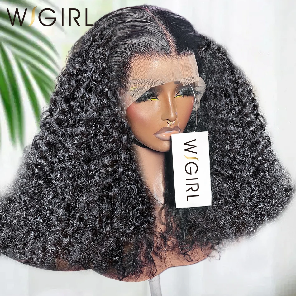 Peruca-Curta-Curta-de-Renda-Encaracolada-para-Mulheres-Onda-Profunda ...