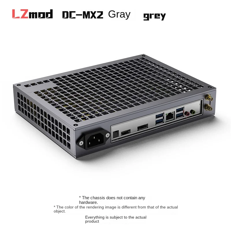 Lzmod-1-8L-mini-DC-MX2-Thin-itx-half-height-chassis-full-aluminum-alloy ...