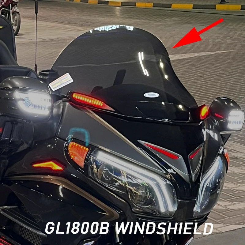 Panical-2013-2017-For-Honda-Gold-Wing-GL1800B-F6B-Windshields-Baffle ...