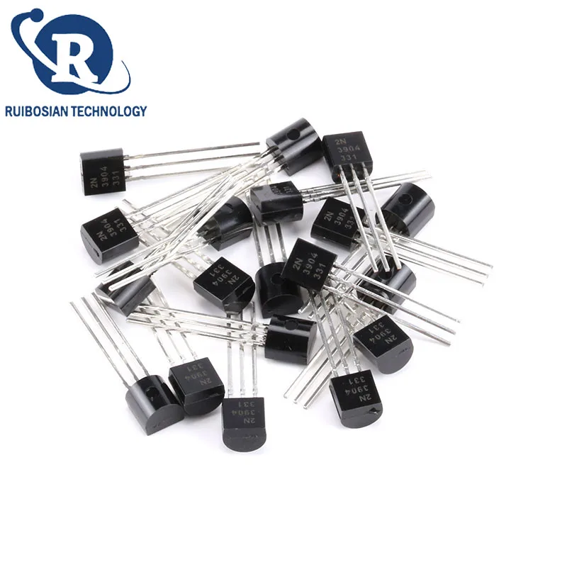 Transistor-NPN-100-piezas-2N3904-TO-92-2N2222-2N2907-2N3906-2N4401 ...
