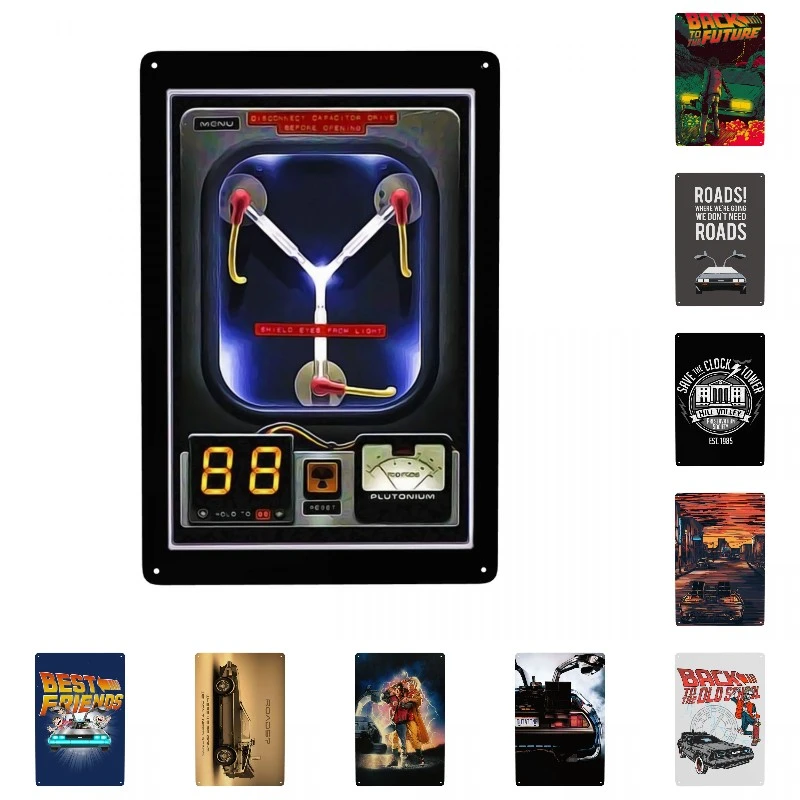 Back Future Flux Capacitor | Metal Flux Capacitor | Back Future Metal ...