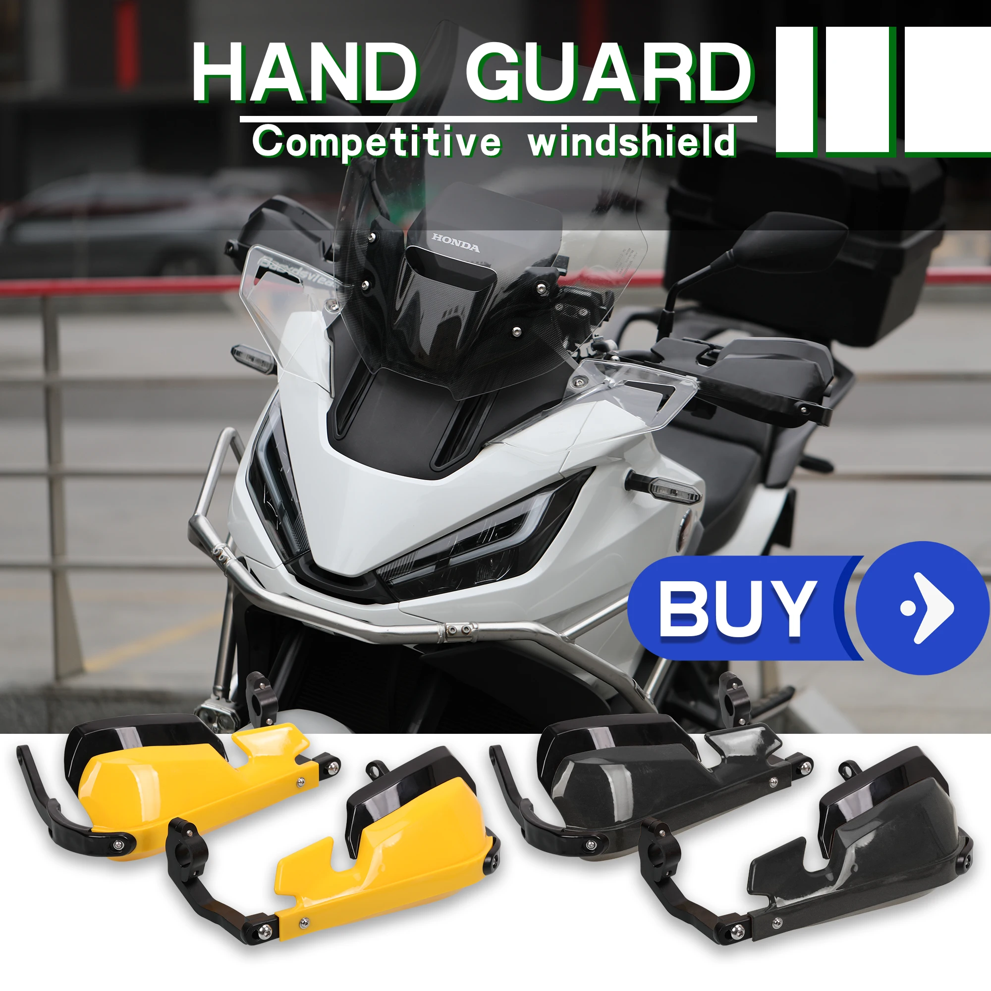 Motorcycle new aluminum alloy Handguard Shield Hand Guard Protector ...