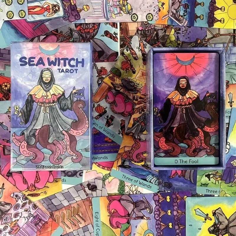 Large Paper Box Tarot Deck with Guidebook Real Tarot Card Meanings ...