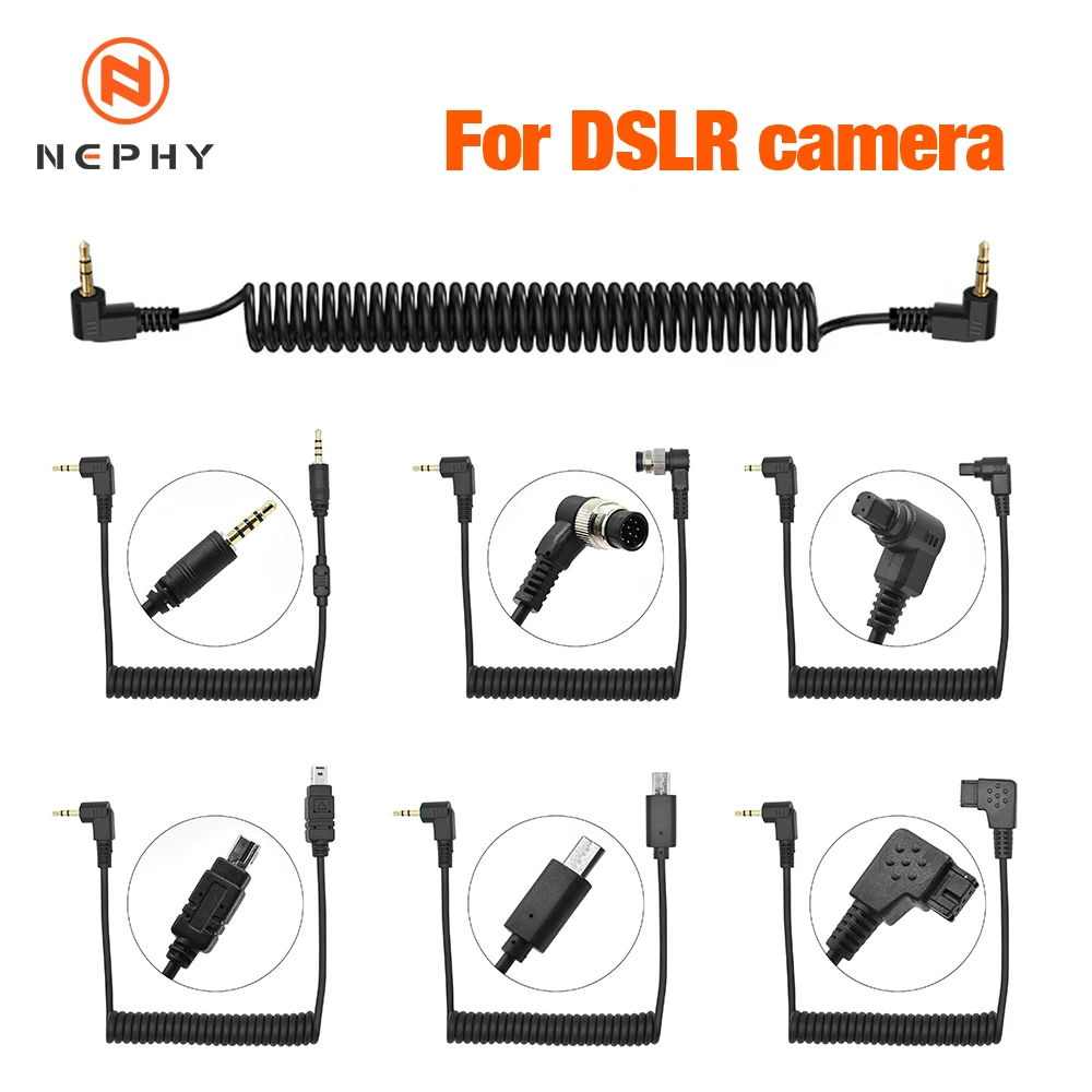 DC0 2.5mm Shutter Release Cord Cable RF-603 C1 C3 S1 S2 P1 N1 N3 for ...