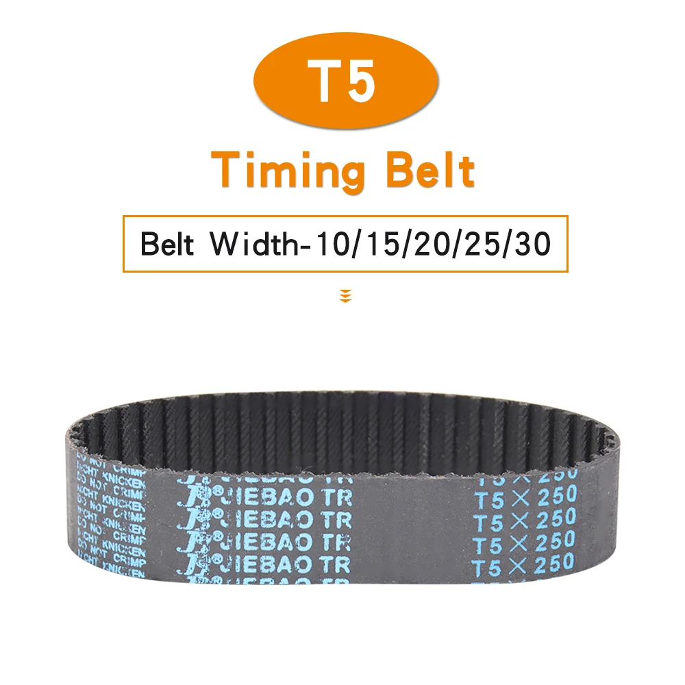 Timing-Belt-T5-245-250-255-260-270-280-290-295-300-305-310-Trapezoidal ...