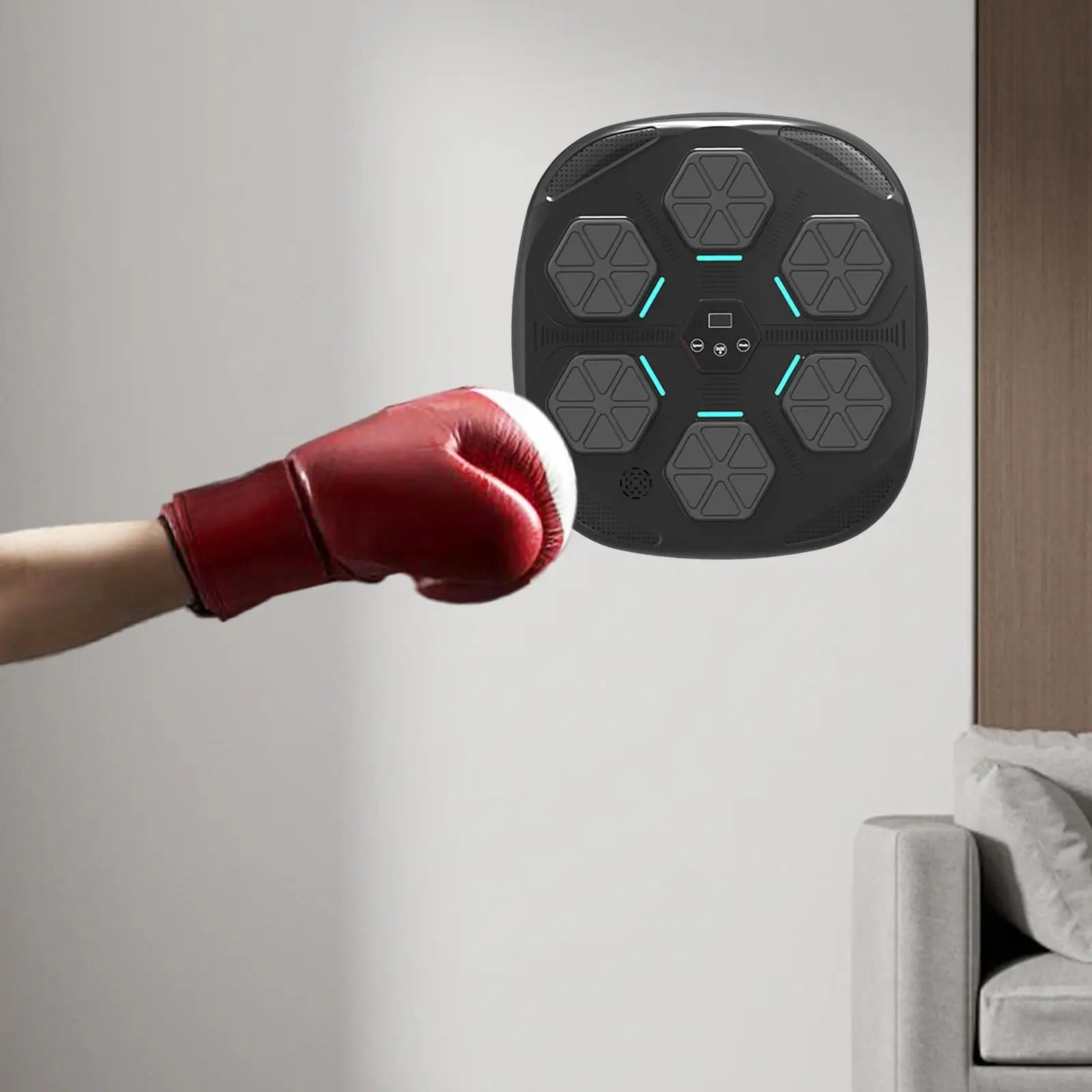 Smart-Boxing-Machine-Wall-Target-Punching-Pad-for-Karate-Exercise ...