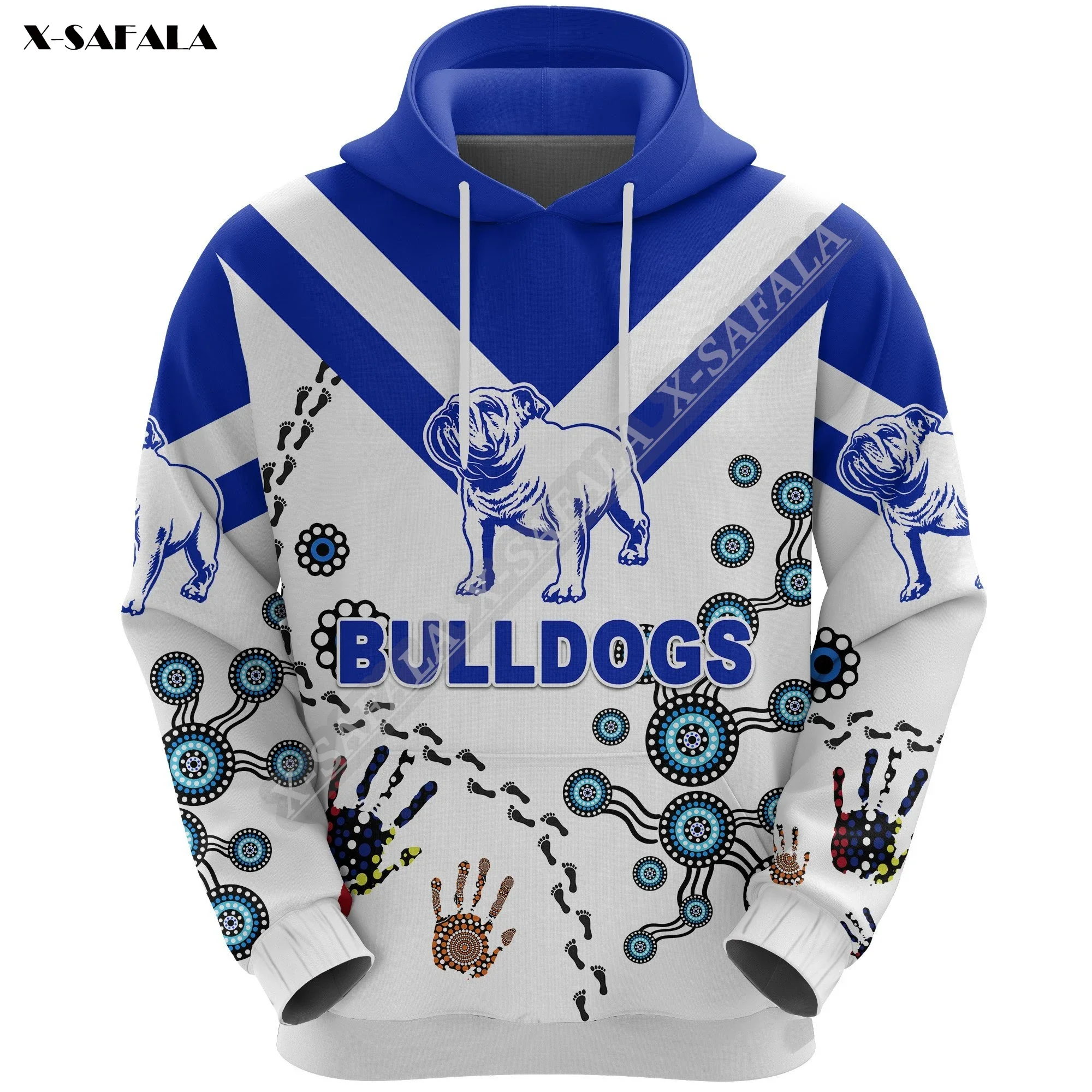 Bulldog-Rugby-Australia-Sport-Game-3D-Jumper-Printed-Hoodie-Man-Child ...