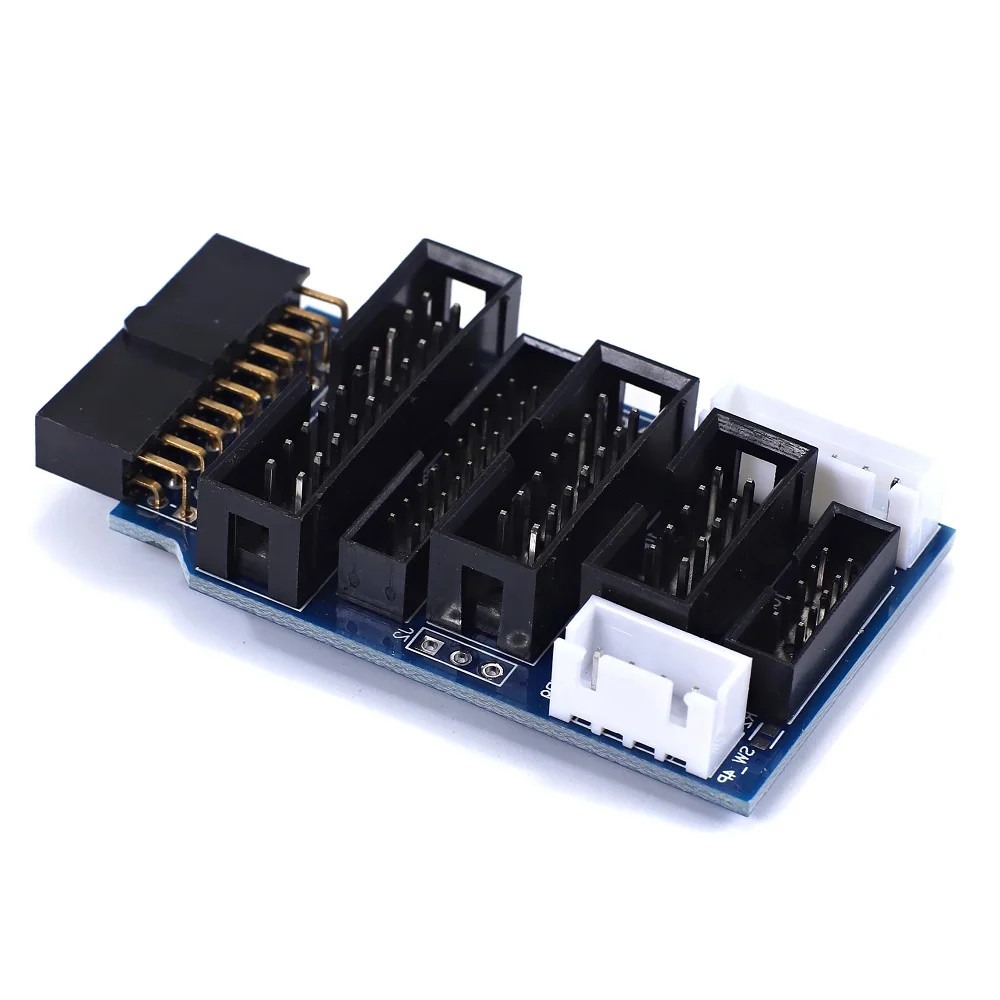 For JLINK V8 J-link V9 Adapter Plate JTAG to SWD Multi-function ...
