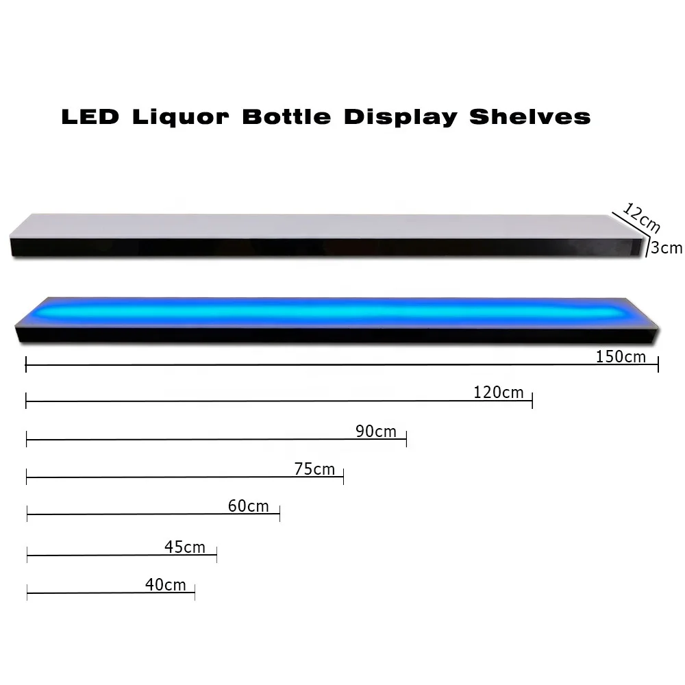 Led-Bar-Shelves-Lighted-LED-Liquor-Bottle-Display-Floating-Color ...