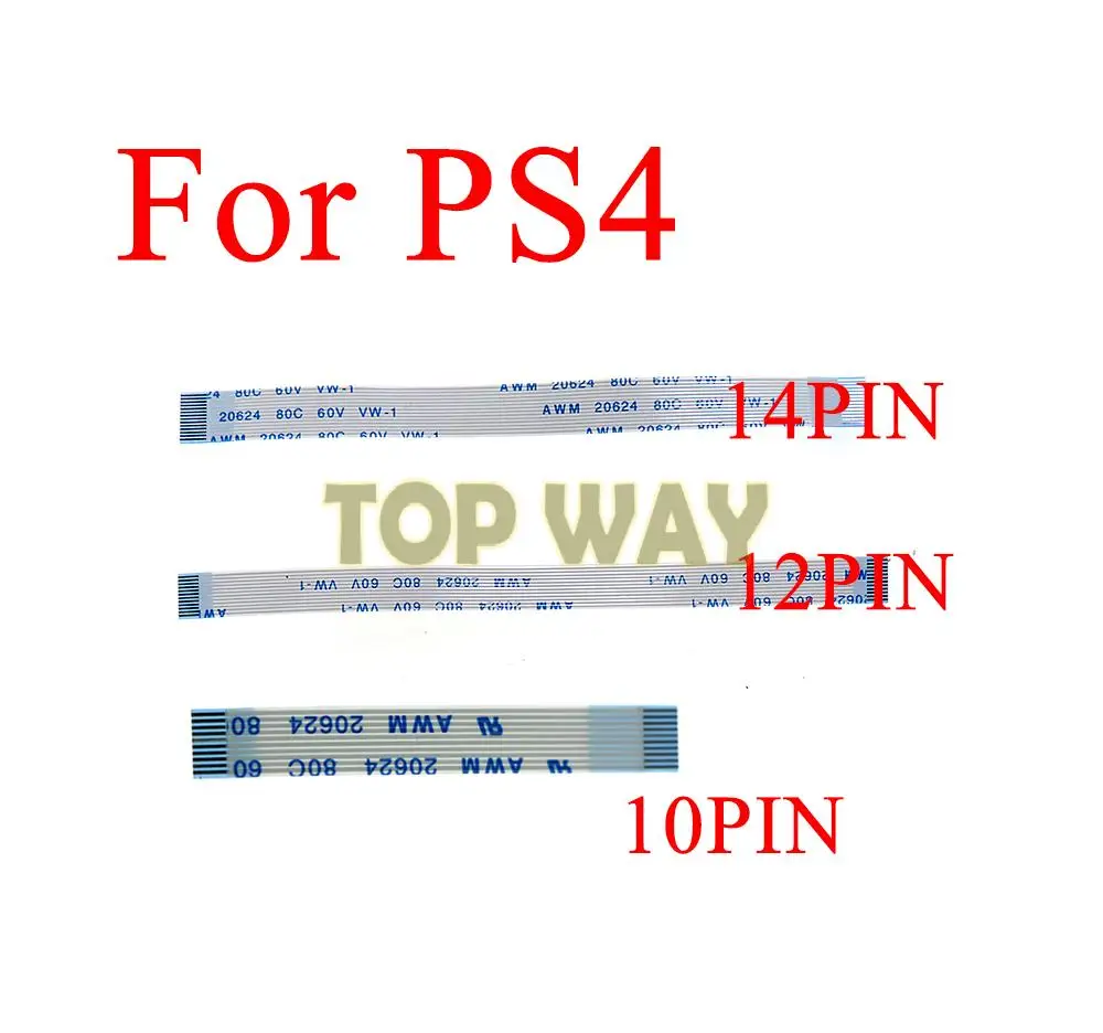 10PCS 10Pin 12Pin 14 Pin Touch Pad Power Button Switch Ribbon Flex ...