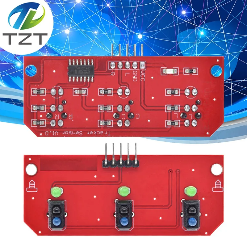 Infrared-Reflective-Sensor-TCRT5000-3-way-Tracing-tracking-Module-Line ...