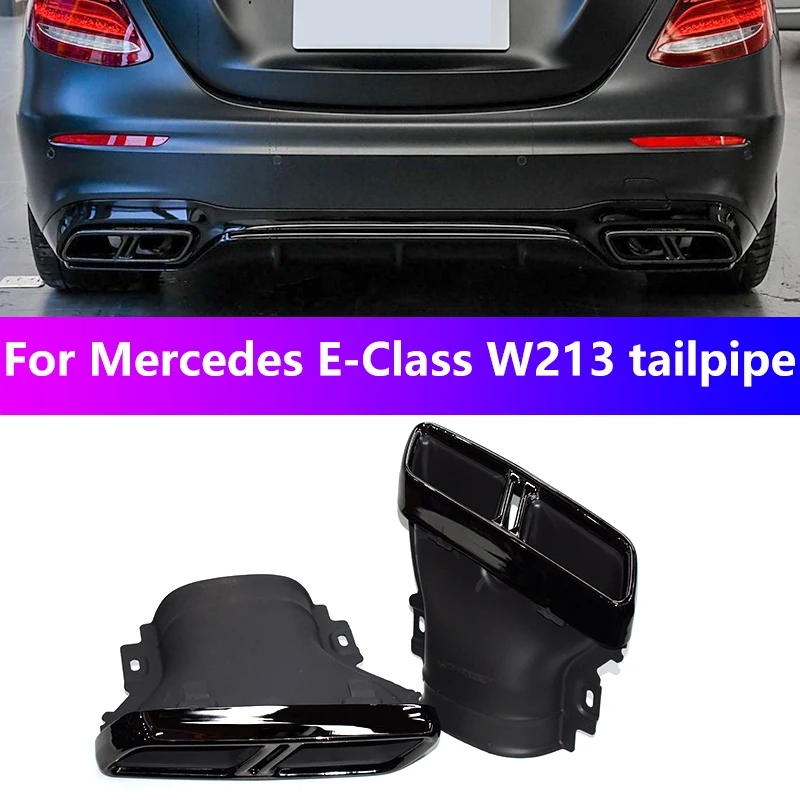 For 2017 to 2020 Mercedes E-Class W213 Exhaust Pipe Upgrade AMG E63 ...