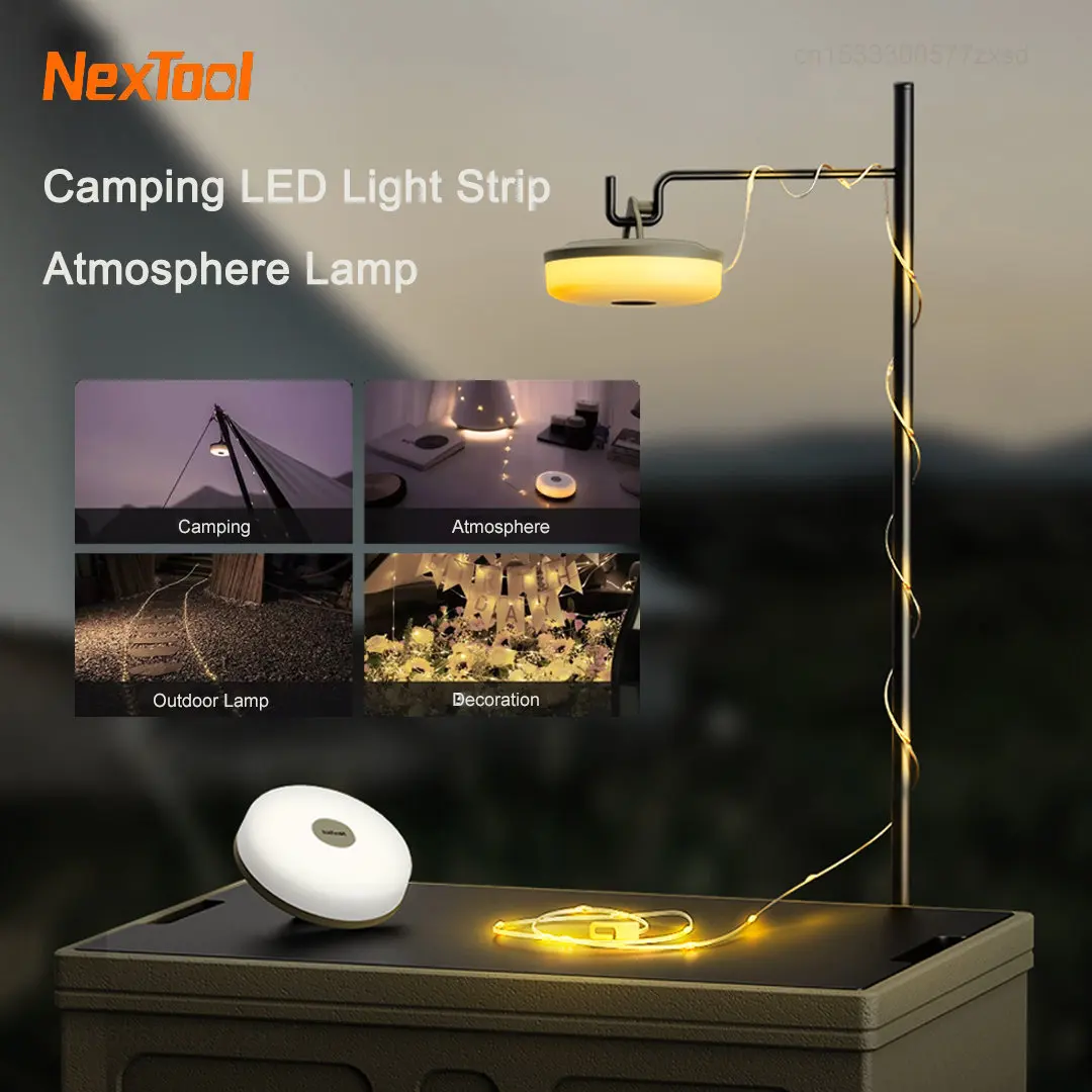 Nextool-Camping-LED-Light-Strip-Atmosphere-Lamp-Rechargeable-Portable ...