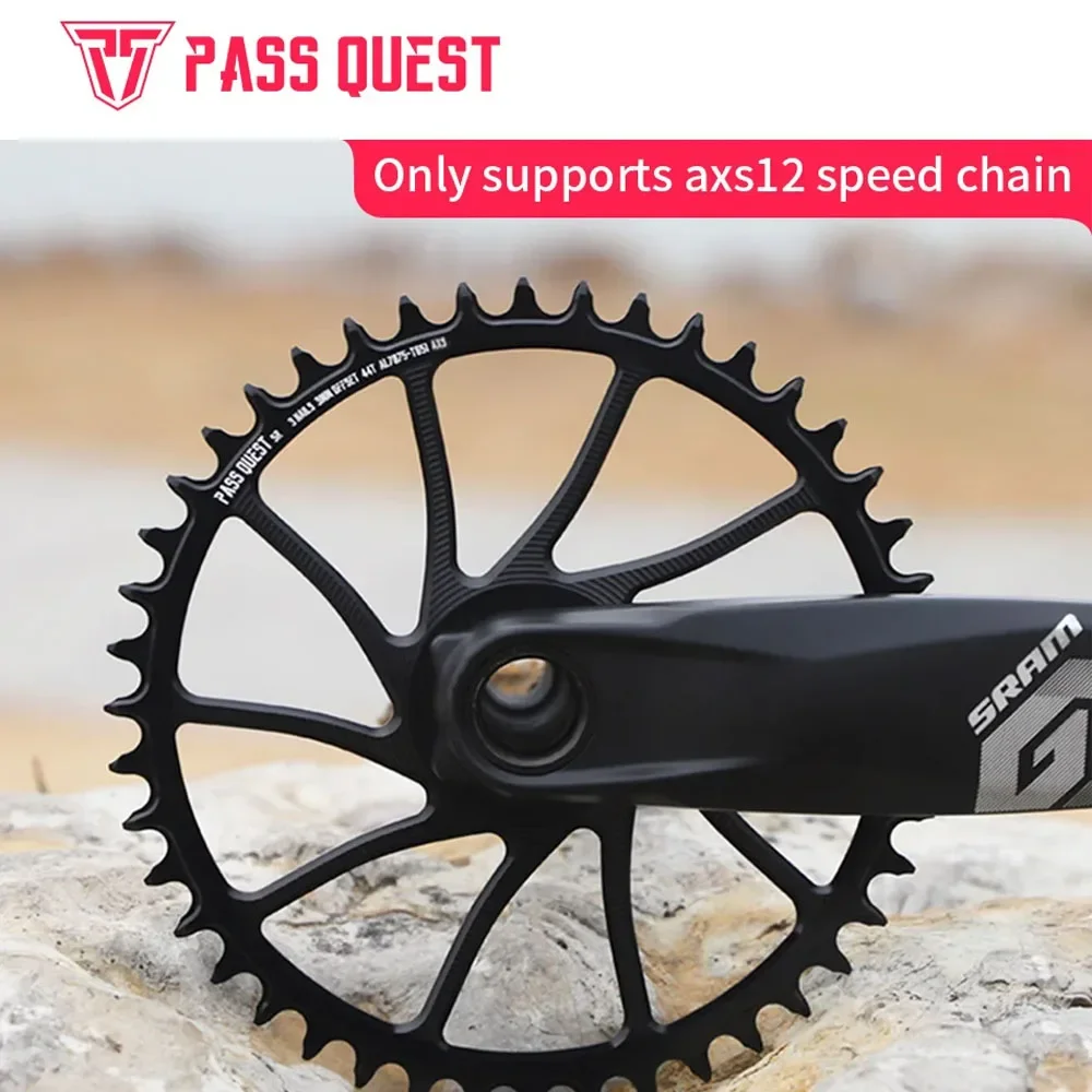 PASS-QUEST-3mm-Offest-Chainring-AXS-40-54T-Chainwheel-for-SRAM-GX-SX-XX ...