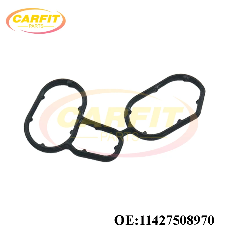 New-OEM-11427508970-11427508971-Engine-Oil-Filter-Housing-Gasket-Seal ...