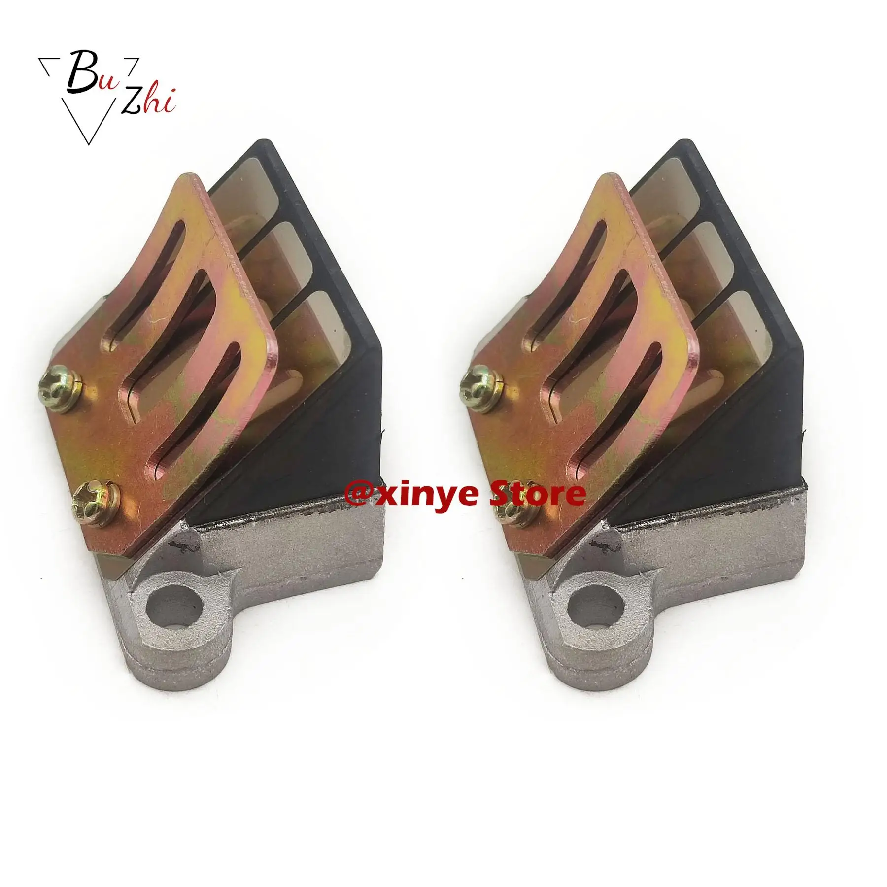 2pcs Motorcycle Intake Reed Valve AD50 AG50 AG60 SJ50 ZZ50 AD SJ ZZ 60 ...